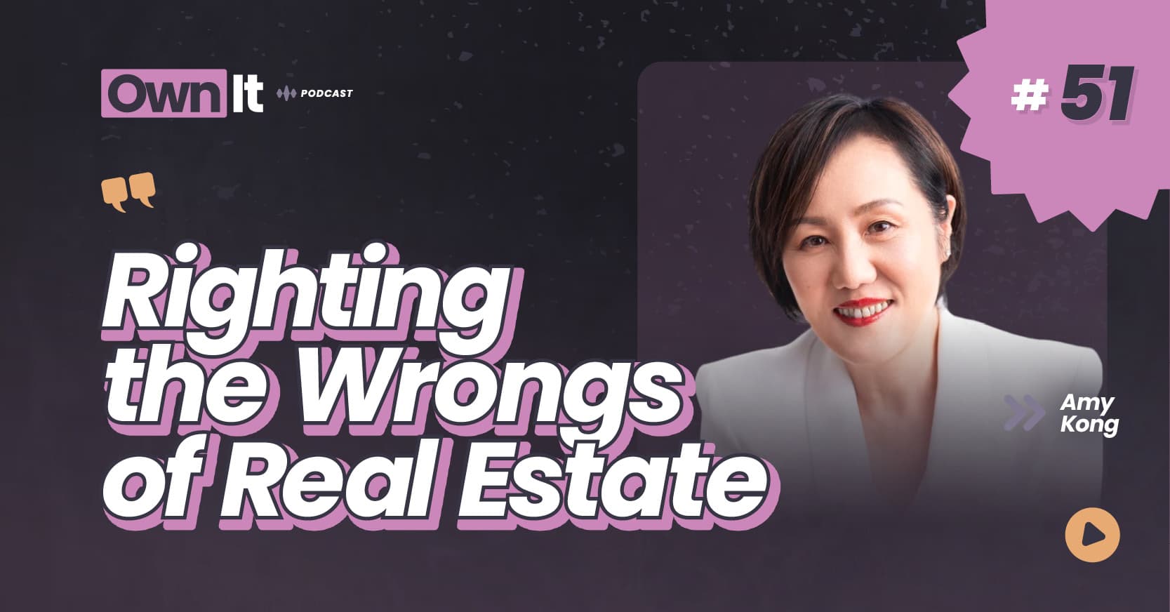 Righting the Wrongs of Real Estate (with Amy Kong) | Side